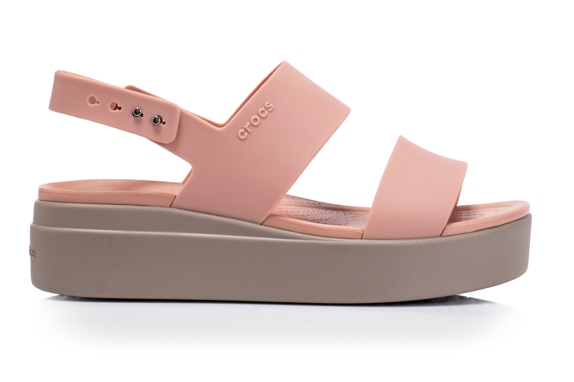 Sandały Crocs Brooklyn Low Wedge 206453-6RT