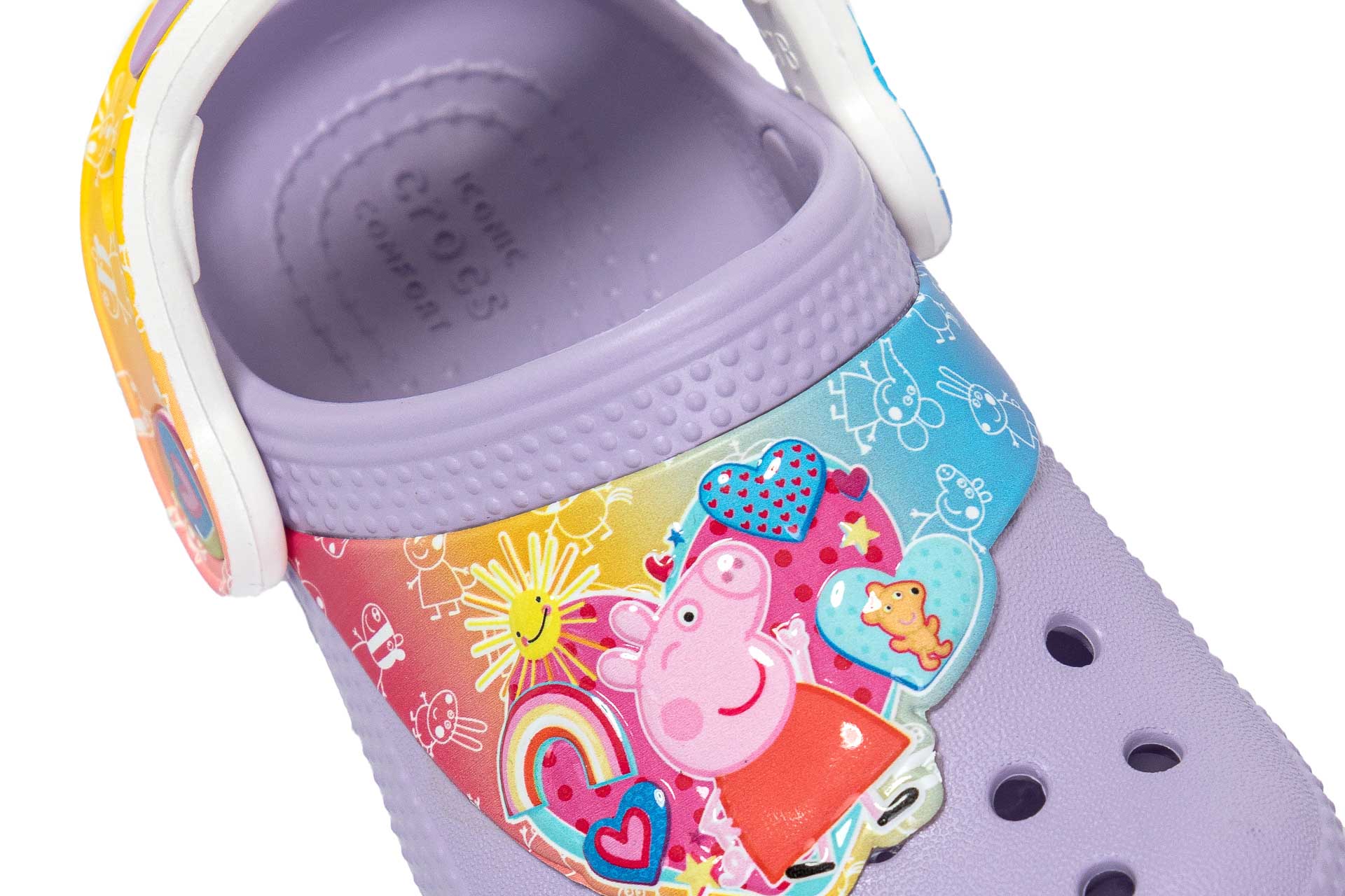 Klapki dziecięce Crocs Peppa Pig 207915-530 | 19/20